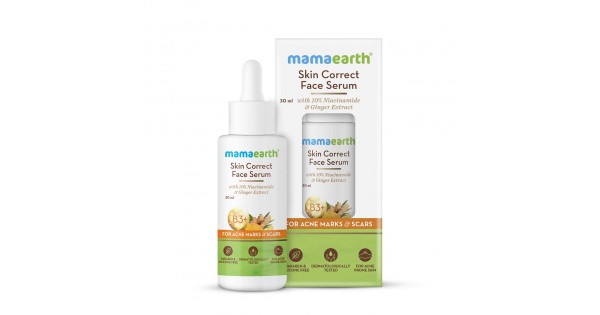 Mamaearth Skin Correct Face Serum with Niacinamide and Ginger Price in ...